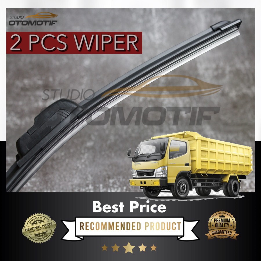 Jual WIPER MITSUBISHI CANTER PS110 PS125 PS136 FRAMELESS 2PCS | Shopee ...