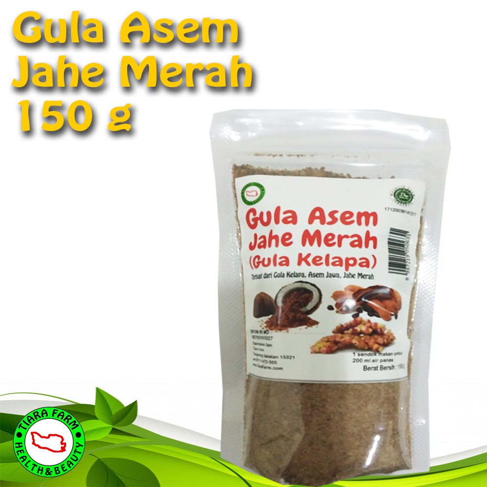 Jual Tiara Farm - Gula Asem Jahe Merah (Gula Kelapa) - 150 g | Shopee ...