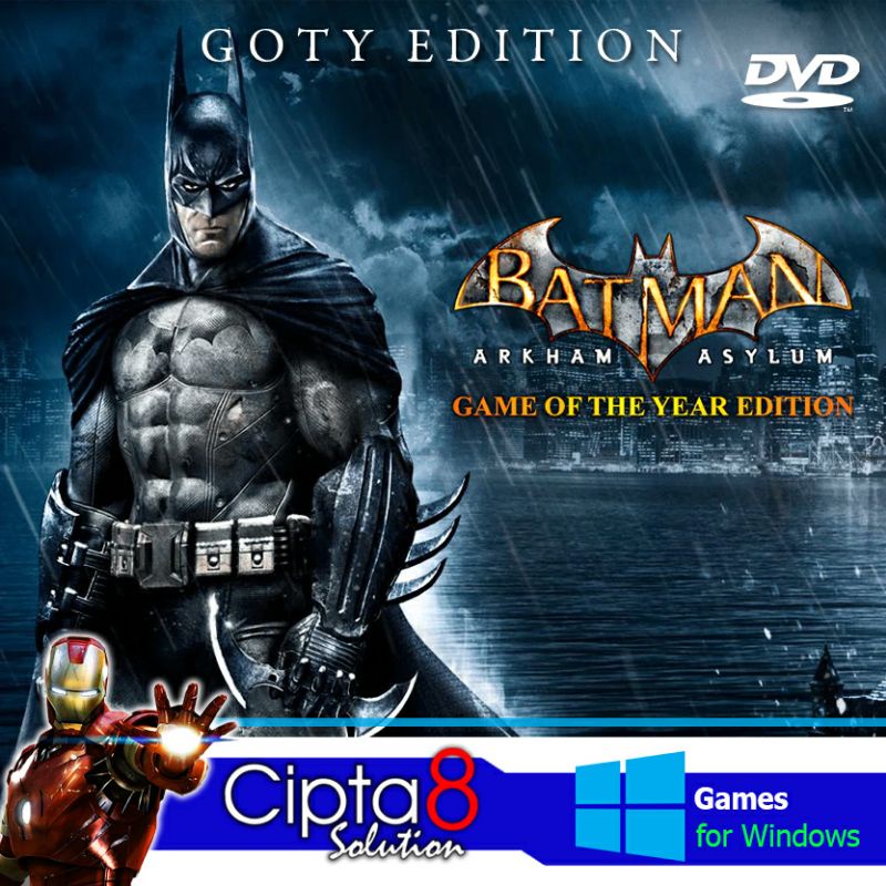 Jual BATMAN ARKHAM ASYLUM GOTY EDITION + Joker & Prey in the Darkness DLCs - GAME PC | Shopee ...
