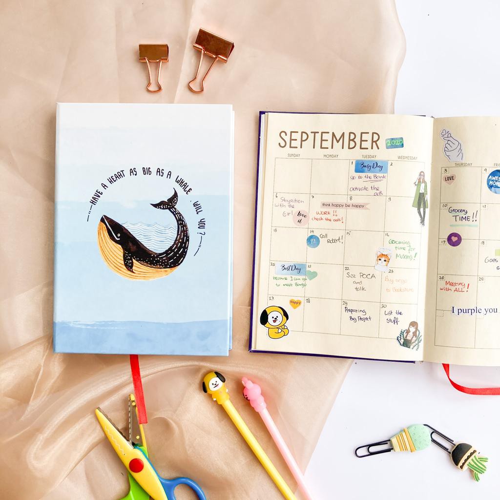 Jual Buku Catatan Lucu Diary Journal Kado Gift Notebook Agenda, Dotted ...