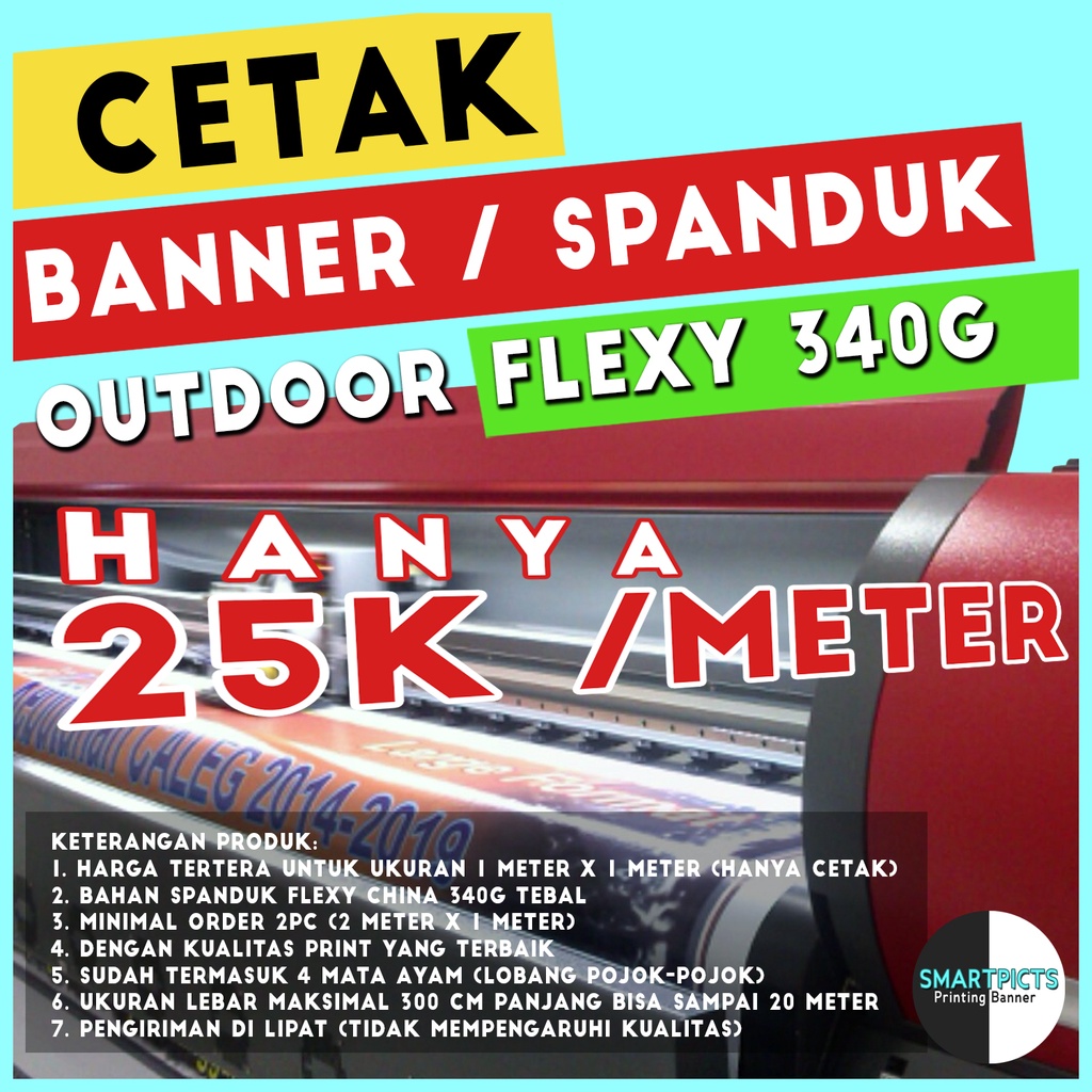 Jual Cetak Spanduk Banner Flexy Murah Berkualitas | Shopee Indonesia Jual Cetak Spanduk Banner Flexy Murah Berkualitas | Shopee Indonesia