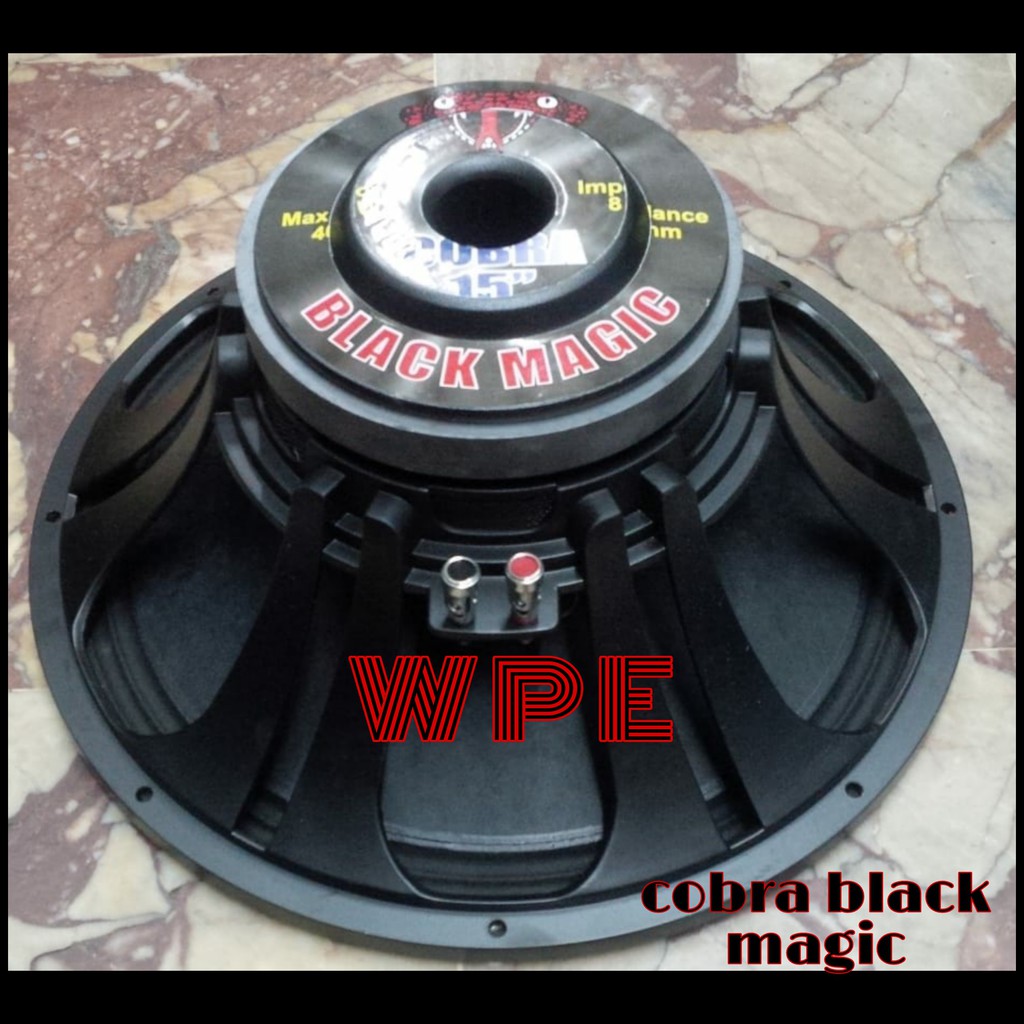Jual SPEAKER WOOFER 12 Inch PREMIUM COBRA BLACK MAGIC CB-1290 AL | Shopee Indonesia