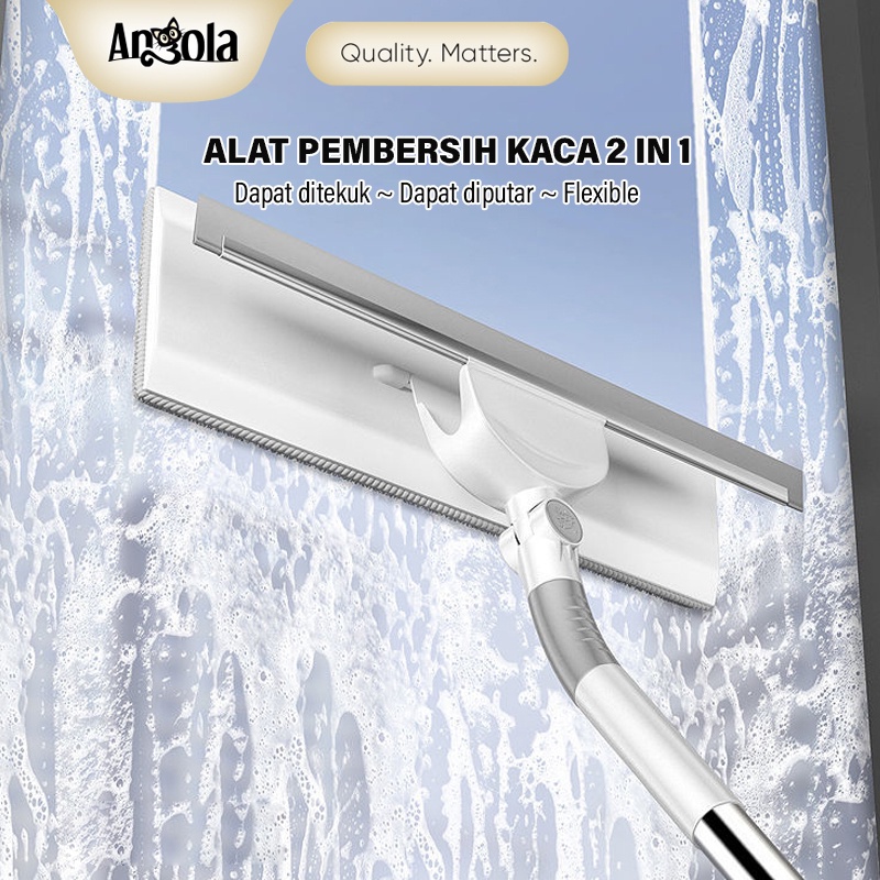 Jual Angola Alat Pembersih Kaca D62 Glass Cleaning Brush Teleskopik ...