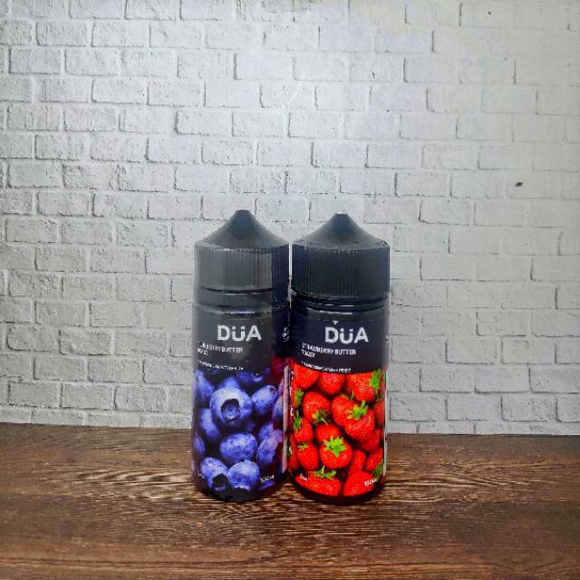 Liquid Dua Strawberry & Blueberry Butter Toast By Indobrew 100ML 3MG ...