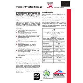Jual FOSROC | PROOFEX ENGAGE | 1.27m x 30m / ROLL | Shopee Indonesia