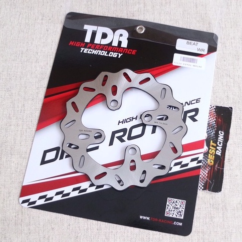 Jual TDR Disc Brake / Cakram Depan GENIO / BEAT Tipe WR 190mm | Shopee ...