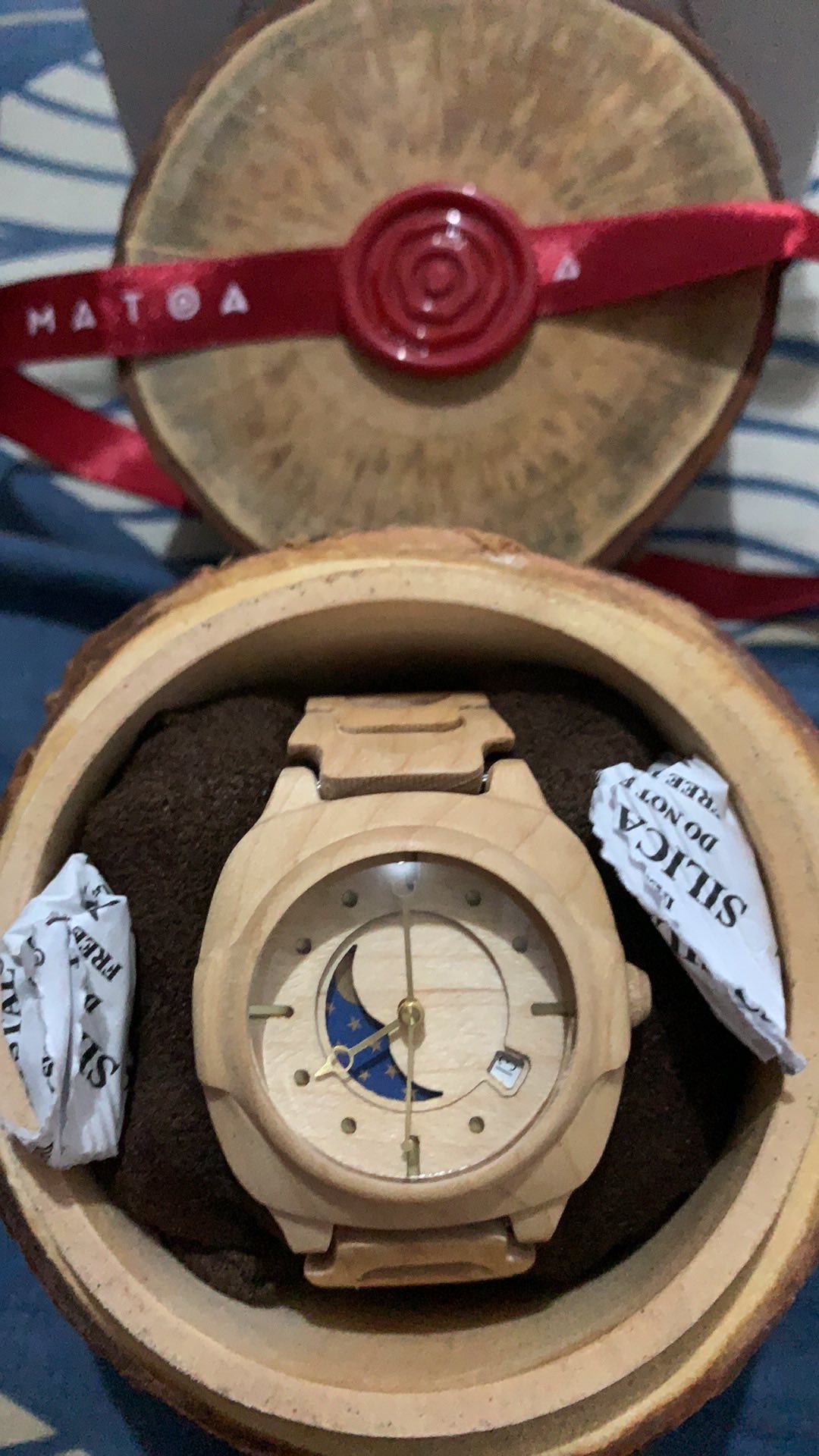 Matoa Rakai Full Moon Jam Tangan Kayu Pria/Wanita/Unisex - Maple ...