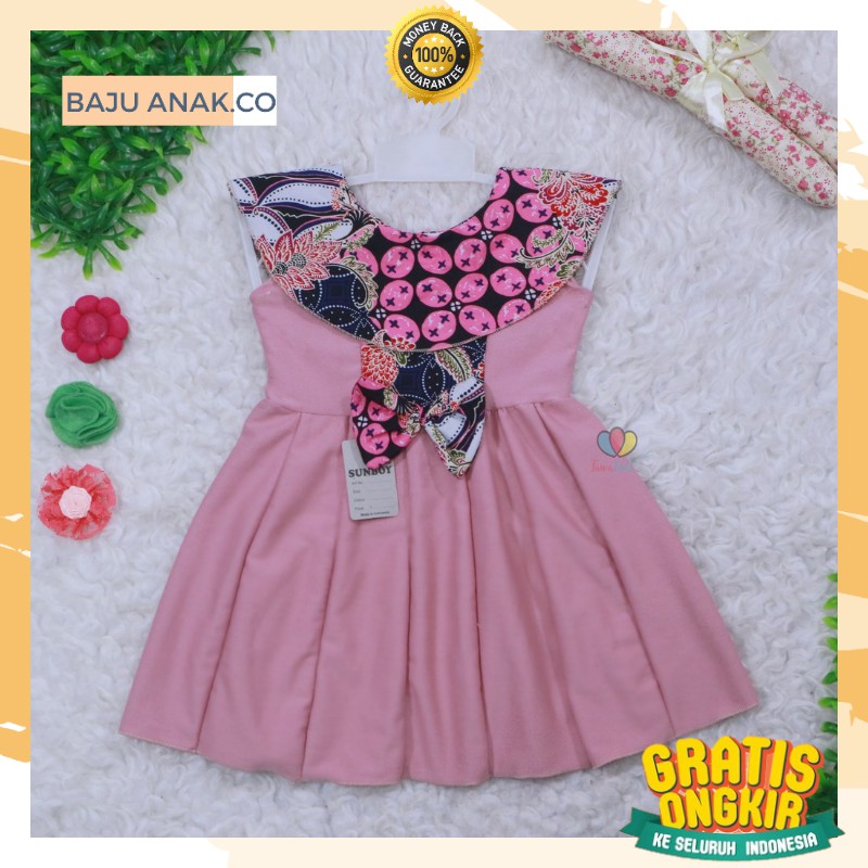 Jual - BAJU BATIK ANAK BAYI-12 BULAN BAJU DRESS PAKAIAN BAYI BARU LAHIR ...