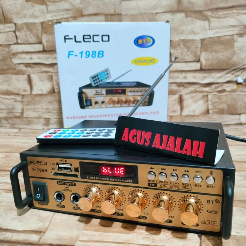 Jual Amplifier Fleco F-198B - Ampli Fleco 198B - Power Amplifier Fleco ...