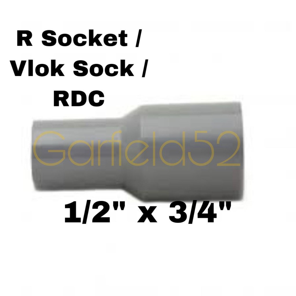 Jual Vlok sock AW Rucika 1/2" x 3/4" / reducer socket | Shopee Indonesia