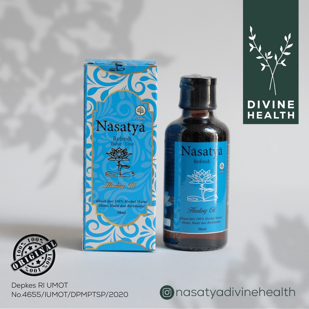 Jual Nasatya Refresh Herbal Oil HALAL untuk Pijat Urut, Pegal-Pegal ...