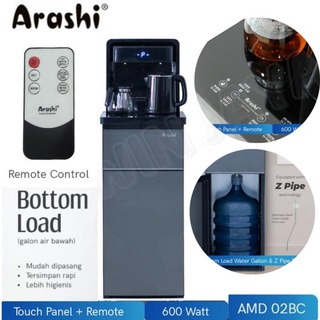 Jual DISPENSER ARASHI MULTIFUNCTION AMD 02BC HOT & COOL GALON BAWAH | Shopee Indonesia