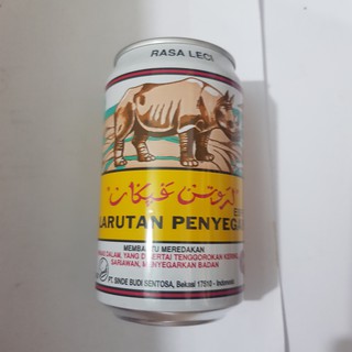 Jual Larutan Penyegar Sinde Cap Badak Jeruk/Leci/Jambu 320 Ml/Kaleng | Shopee Indonesia