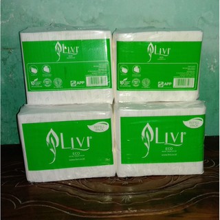 Jual Tissue Livi Pop Up Meja Makan Multipurpose | Tisu Kecil | Tissue ...