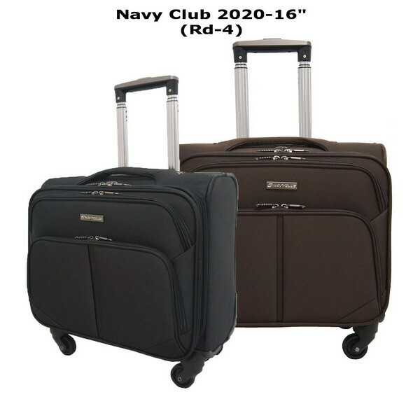 Jual koper navy club canvas 16 inch / koper cabin size / polo empire ...