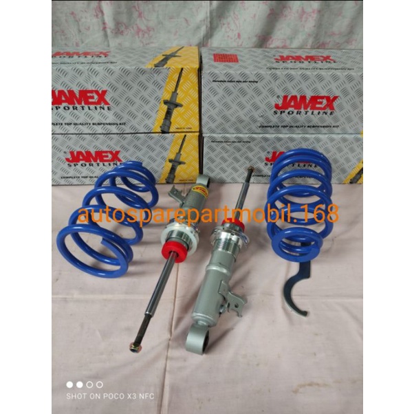 Jual SHOCKBREAKER JAMEX MOBIL TOYOTA INNOVA VENTURE DEPAN ( COIL SPRING ...