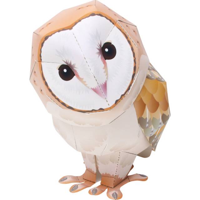 Jual Barn Owl papercraft Indonesia|Shopee Indonesia