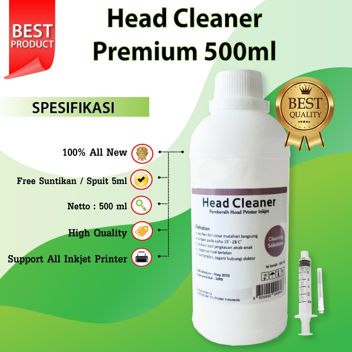 Jual Print Head Cleaner Premium - Pembersih Head Printer Canon Epson HP ...