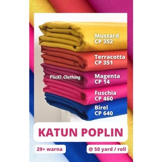 Jual Bahan Kain Poplin Plat Sogo Kemeja Casual Formil Polos Baju Rollan ...