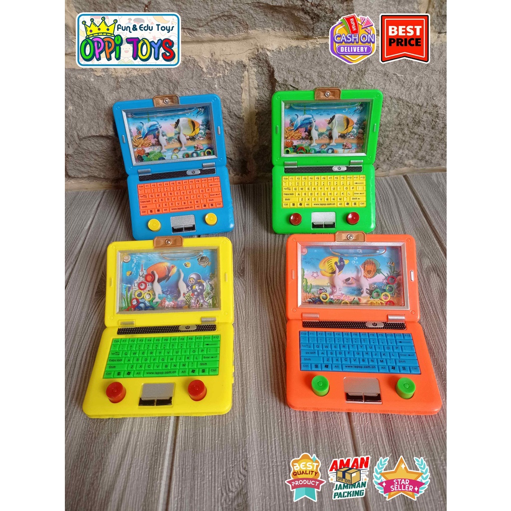Jual Mainan Anak Game Bot Air Jadul Model Laptop - Mainan Edukasi Game ...