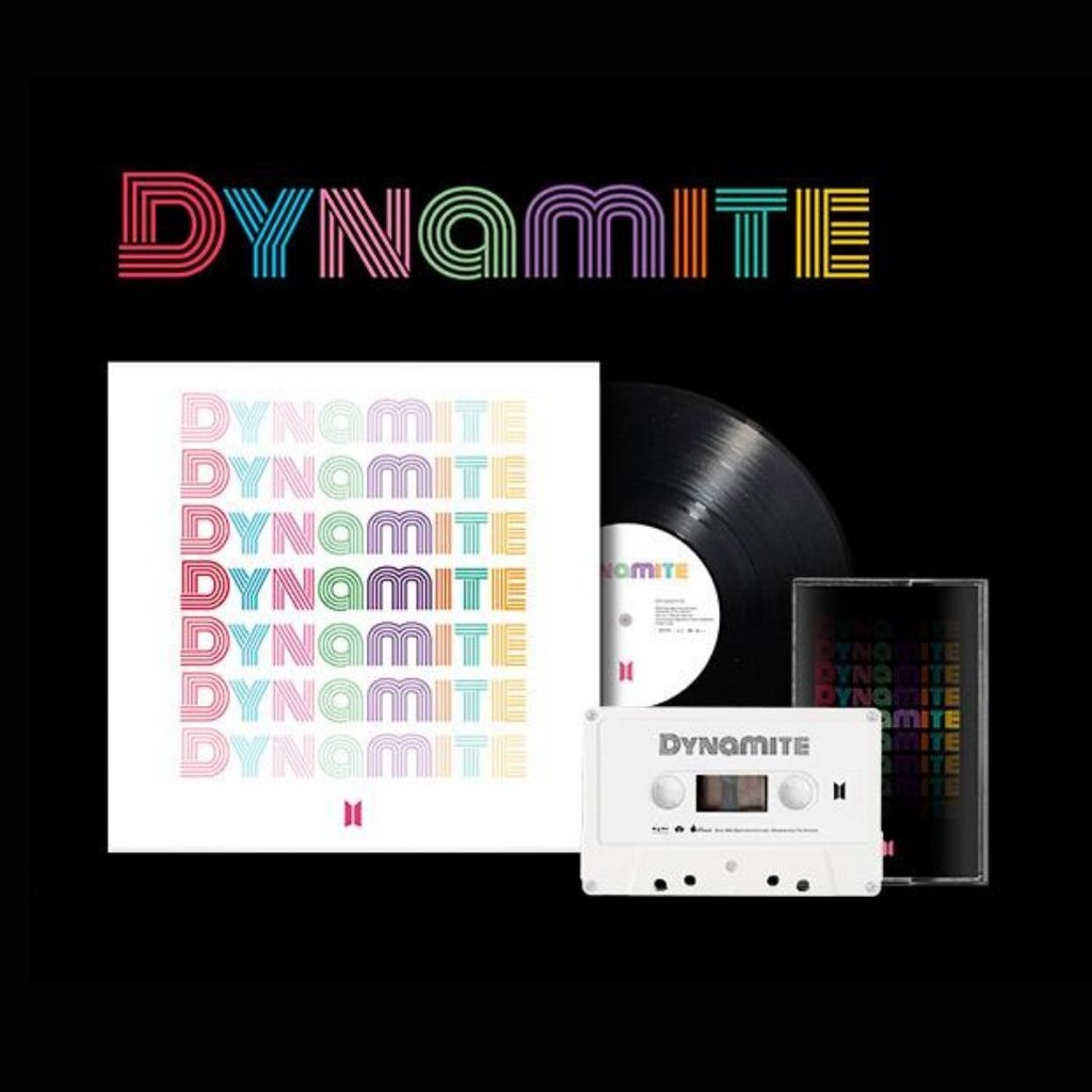 Jual [READY STOCK] BTS: Dynamite Merch - LP Vinyl / Cassette (Limited ...