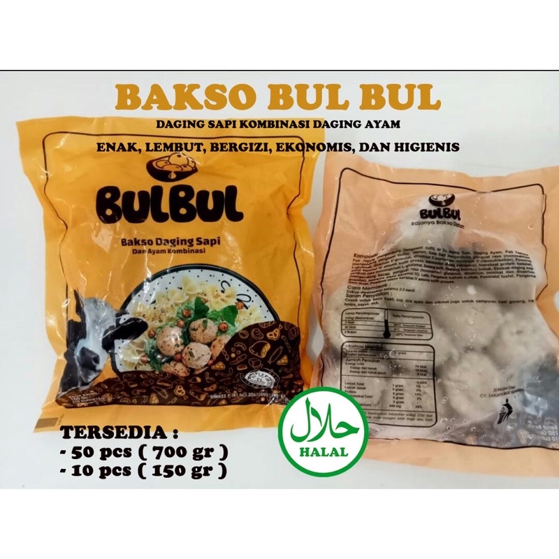 Jual Bakso Bulbul isi 50pcs (BACa deskripsi) | Shopee Indonesia
