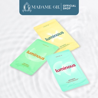 Jual Madame Gie Luminous Sheet Mask - Skincare Masker Wajah Glowing Whitening Original BPOM ...