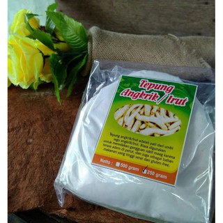 Jual tepung angkrik sagu Garut asli pati irut 500grm | Shopee Indonesia