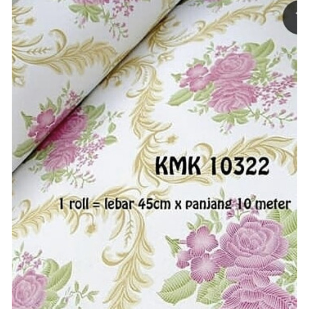 Jual WALLPAPER DINDING Motif BATIK ELEGANT ukuran 45 cm x 10 M | Shopee ...