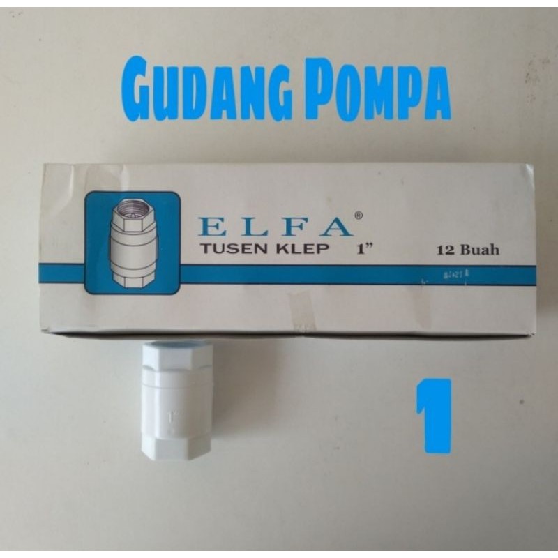 Jual Tusen Klep Elfa PVC 1 inch in | Shopee Indonesia