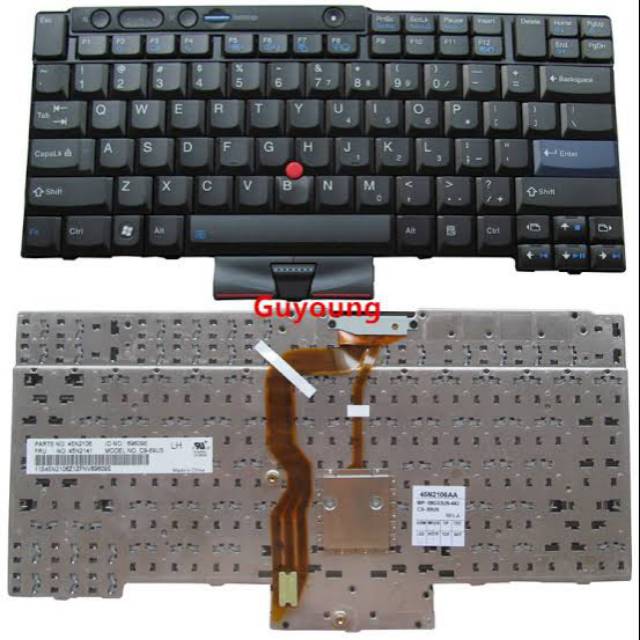 Jual keyboard lenovo thinkpad t410 t420 t400s t410i t510 t520 w520 w510 x220 t410s t410i t420s ...