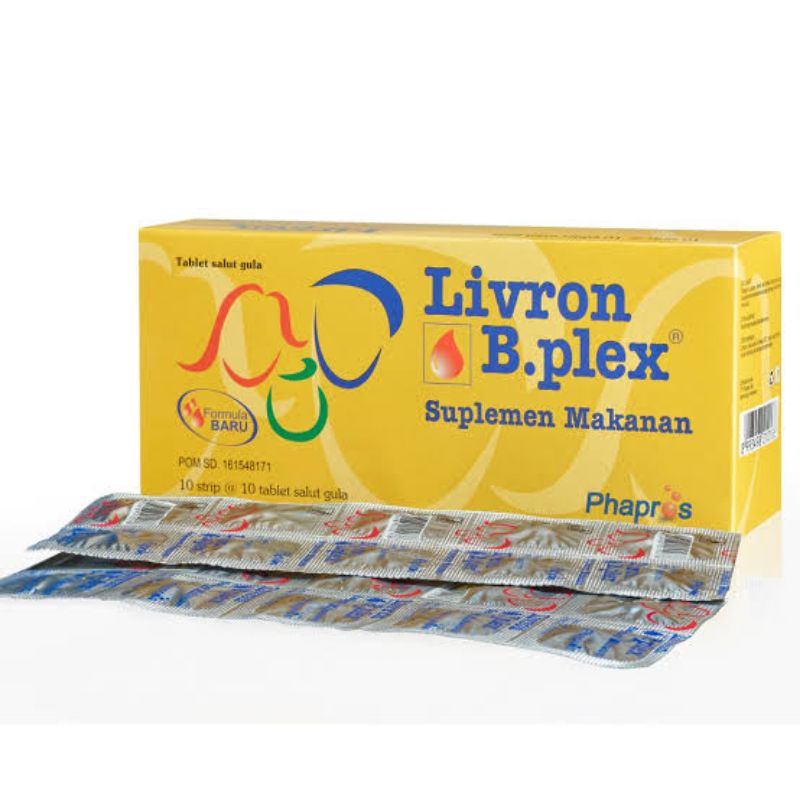 Jual Livron B-Plex Multivitamin & Mineral 10 Tablet | Shopee Indonesia