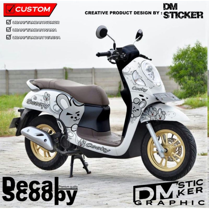 Jual DECAL SCOPY NEW/LAMA FULL BODY STICKER SCOOPY FULL BODY | Shopee ...