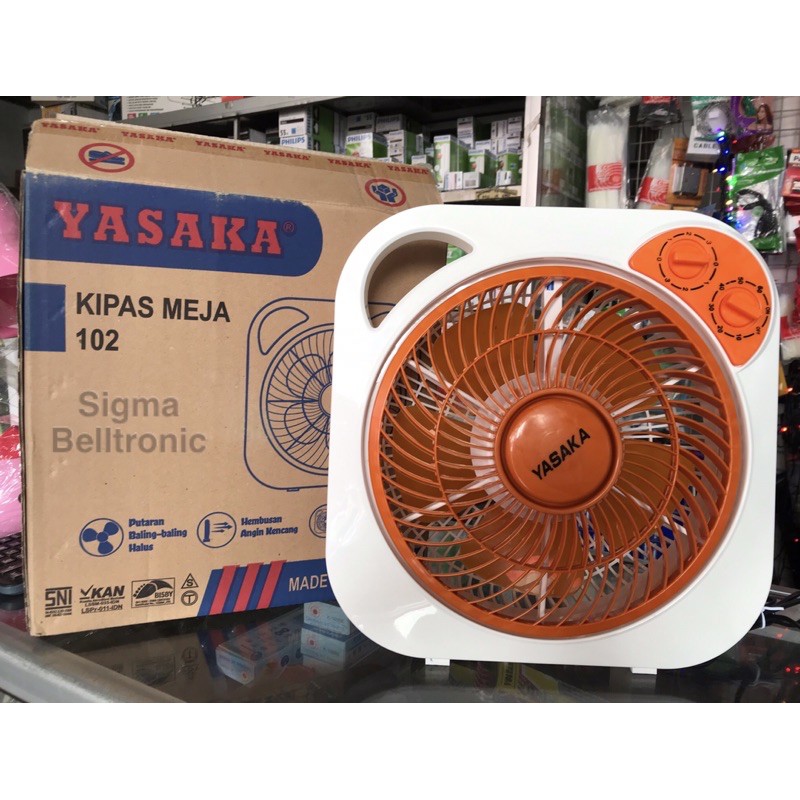 Jual Box fan YASAKA kipas angin kotak 10 inch | Shopee Indonesia