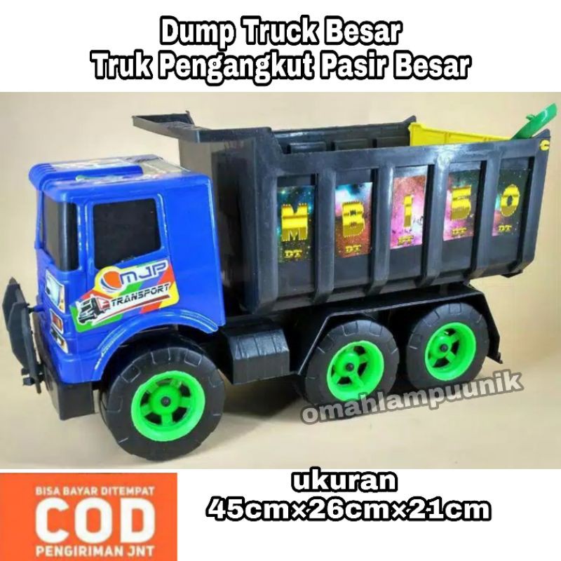 Jual Mainan Anak Mobil Truk Pasir Besar/ Dump Truck Jumbo MB 150 Murah ...