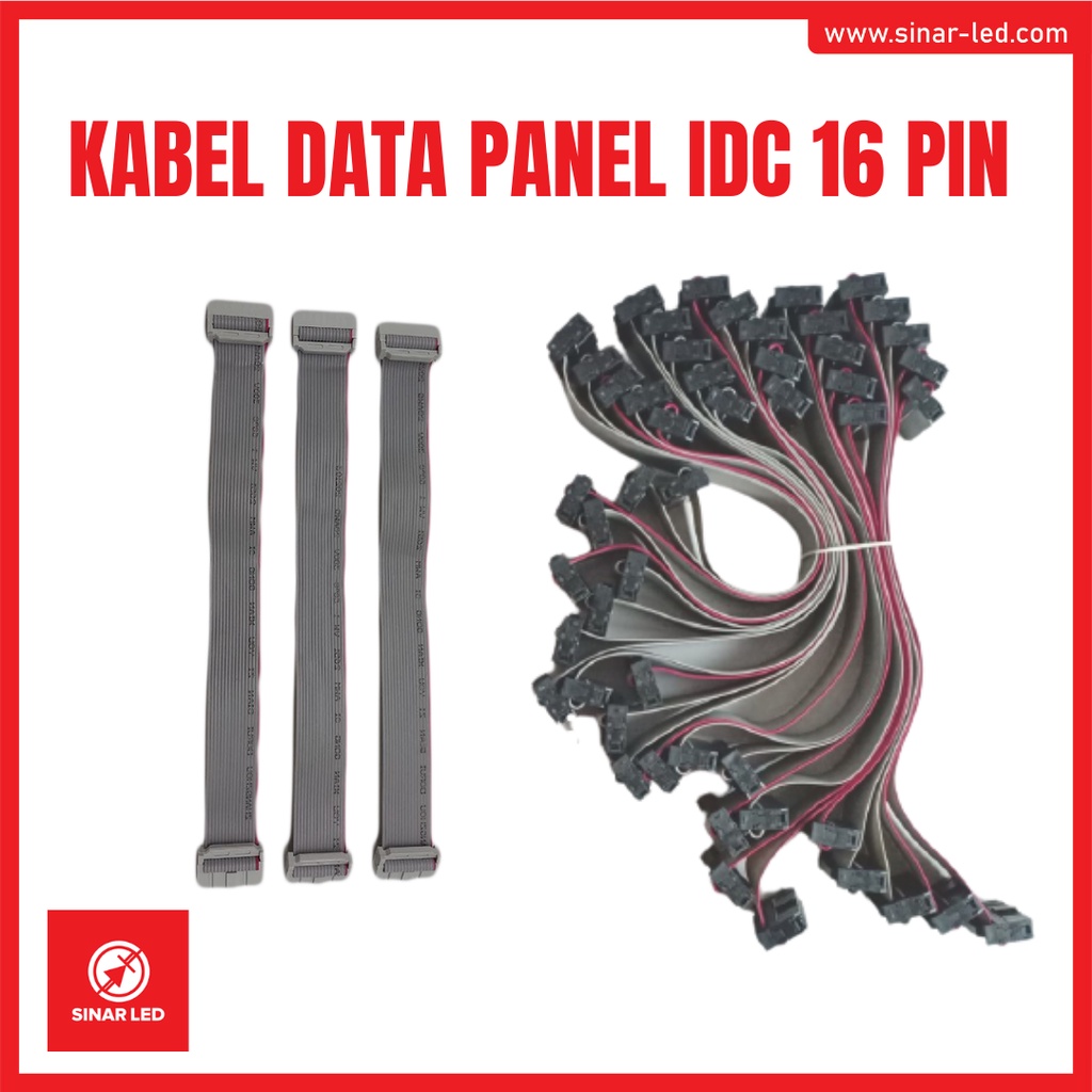 Jual Kabel Data Communication Panel Module Modul LED P10 Running Text ...