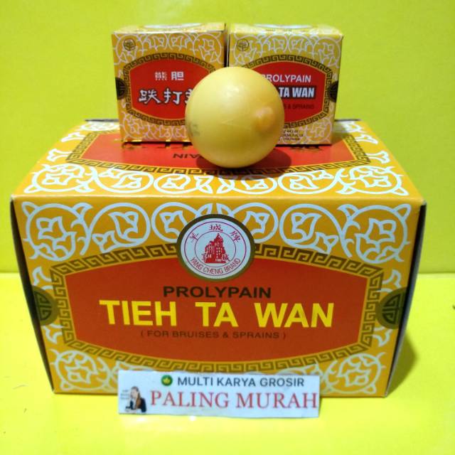 Jual Tieh Ta Wan -Obat Luka Dalam,Memar 1box besar isi 12 biji ...