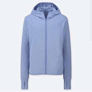 Airism jacket UV protection mesh hoodie UNIQLO | Shopee Indonesia