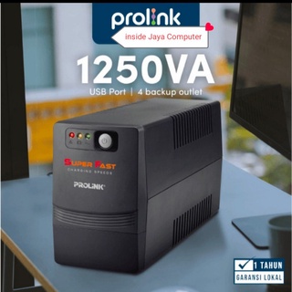 Jual UPS PROLINK PRO-1250 SFCU / 1250VA 750Watt AVR Super Charging ...
