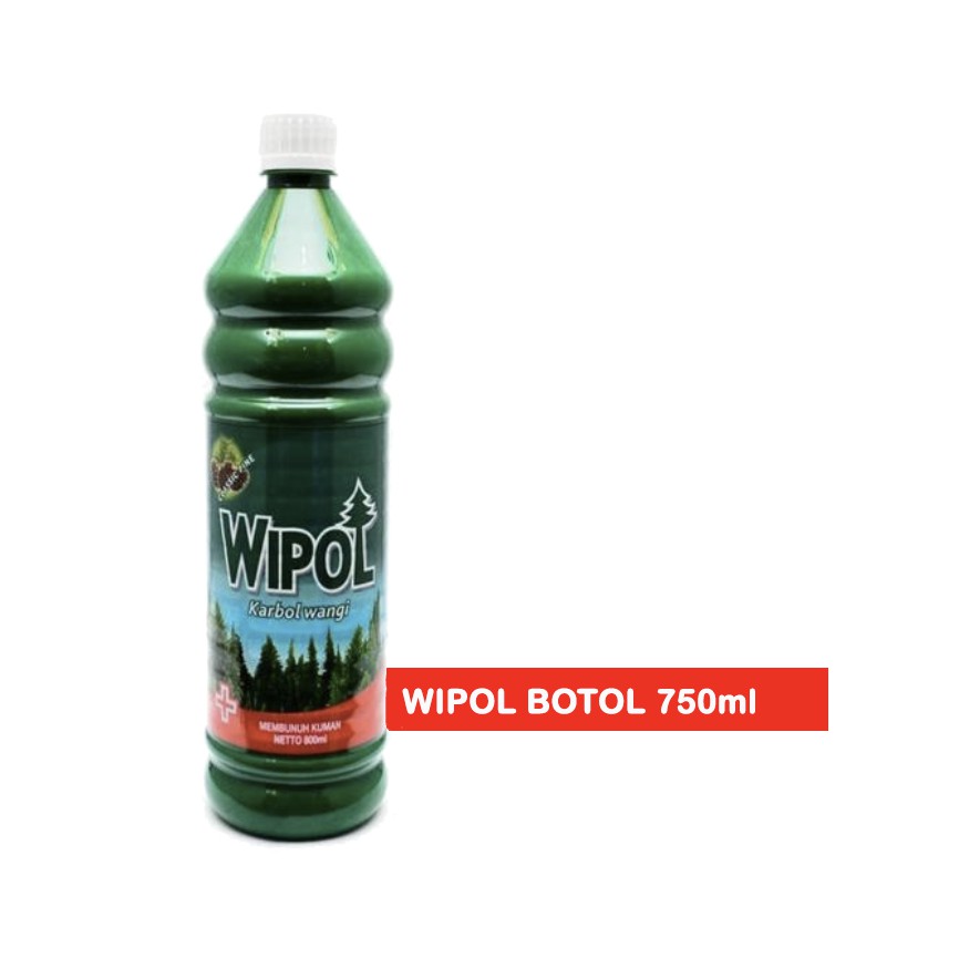 Jual PEMBERSIH LANTAI WIPOL Pine BOTOL 750ml / Refill 780ml | Shopee Indonesia