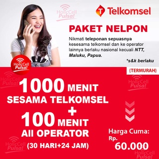 Jual PAKET NELPON TELKOMSEL 1100 MENIT - WAJIB BACA DESKRIPSI PRODUK ...