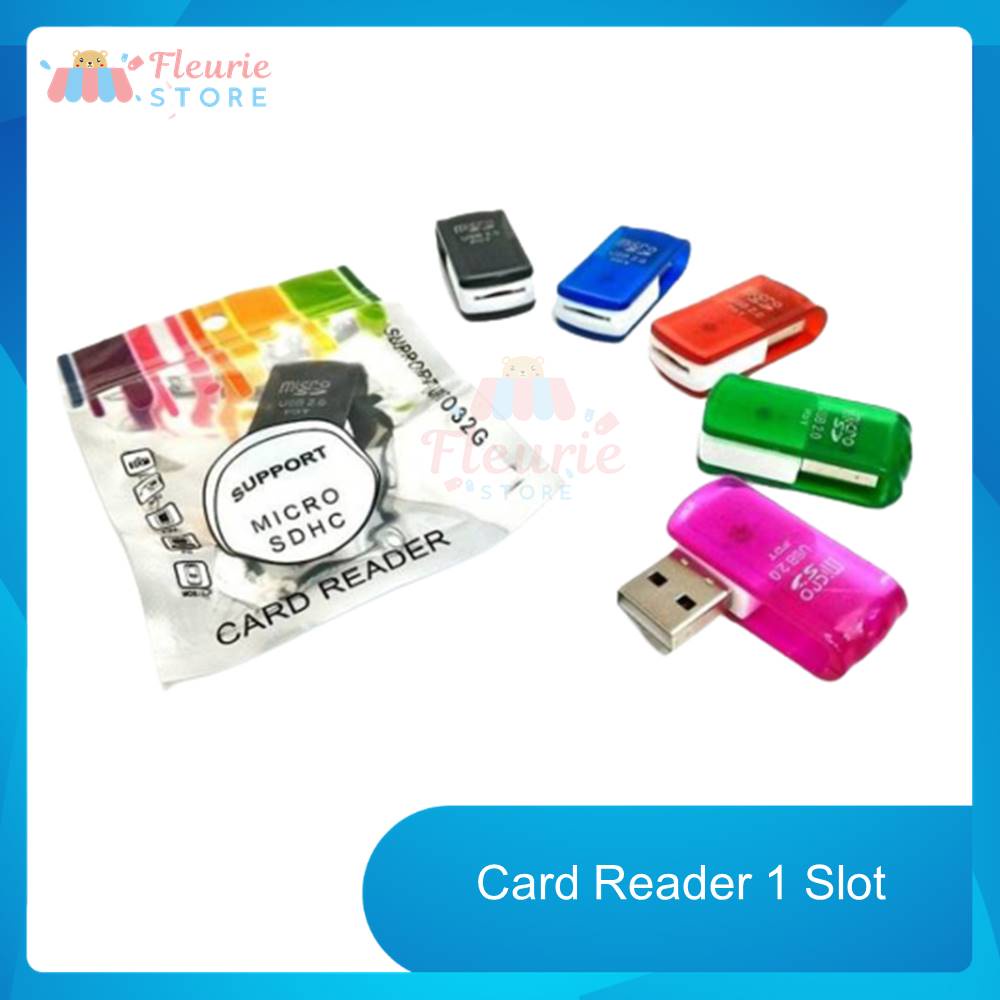 Jual (1 Slot) USB Card Reader Micro SD 1 Slot / Memory Converter to ...