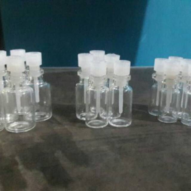 Botol tester parfum kaca uk 3ml isi 100pcs. | Shopee Indonesia