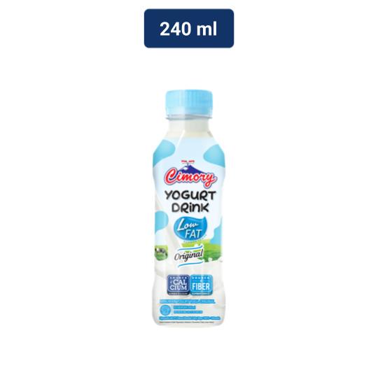 Jual Cimory Yoghurt Drink Original Low Fat 240 ml | Shopee Indonesia