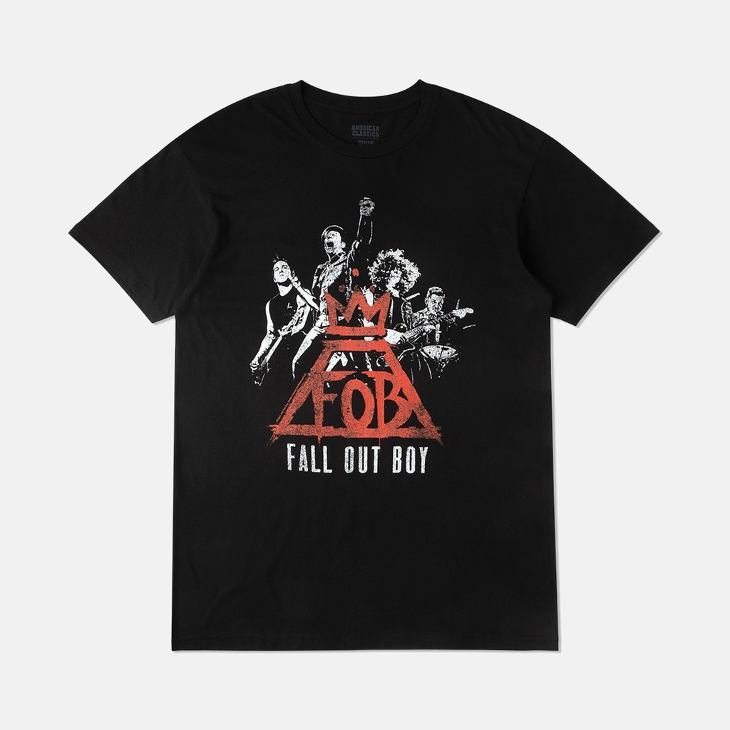 Jual Fall Out Boy - Logo Band Tshirt | Shopee Indonesia