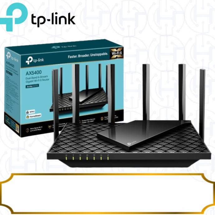 Jual Tp-Link Archer Ax73 Ax5400 Dual Band Wi-Fi 6 Wireless Router 2.4 Ghz Listamaturi_Jkt ...