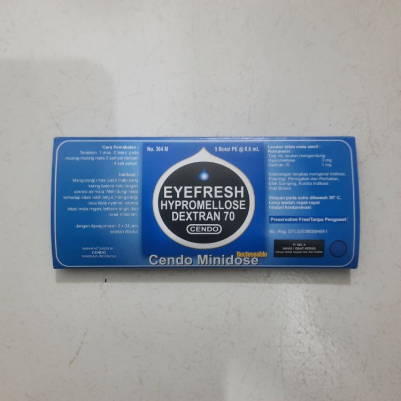 Jual Cendo Eyefresh Minidose | Shopee Indonesia