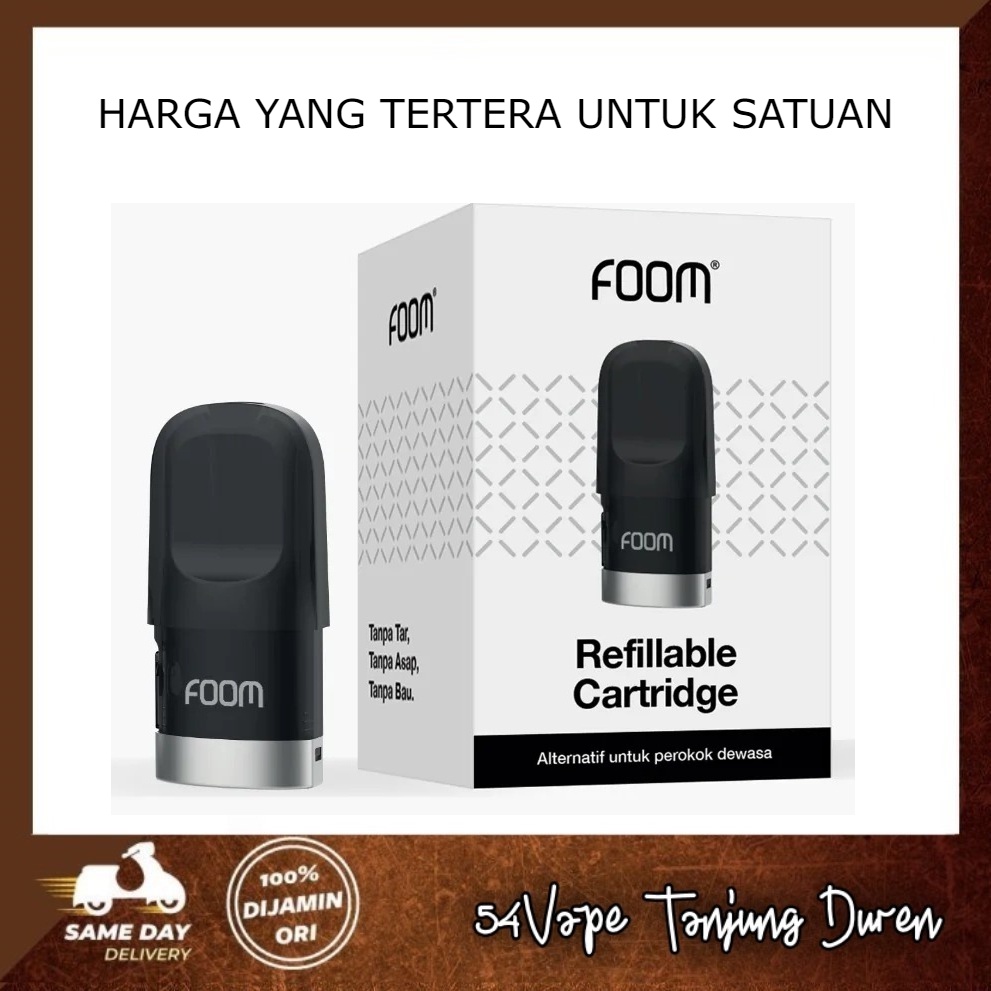 Jual CARTRIDGE FOOM X AUTHENTIC | Shopee Indonesia