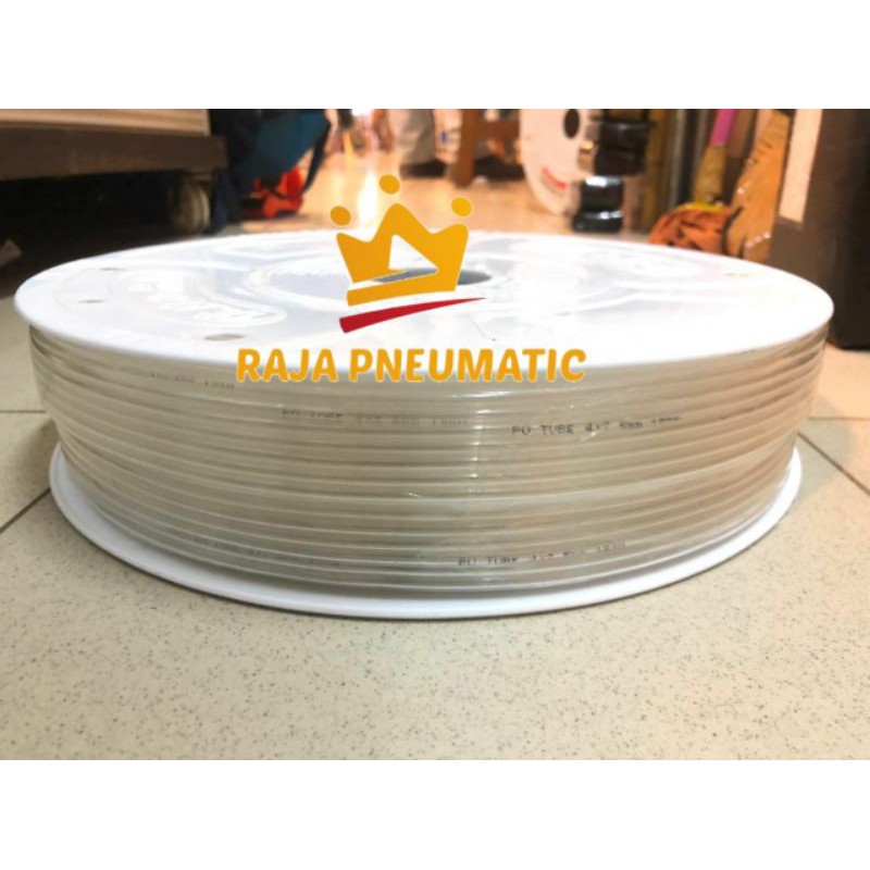 Jual SELANG PU / HOSE PU ANGIN POLYURETHANE PU 4X2.5MM HARGA 1 ROLL ISI ...