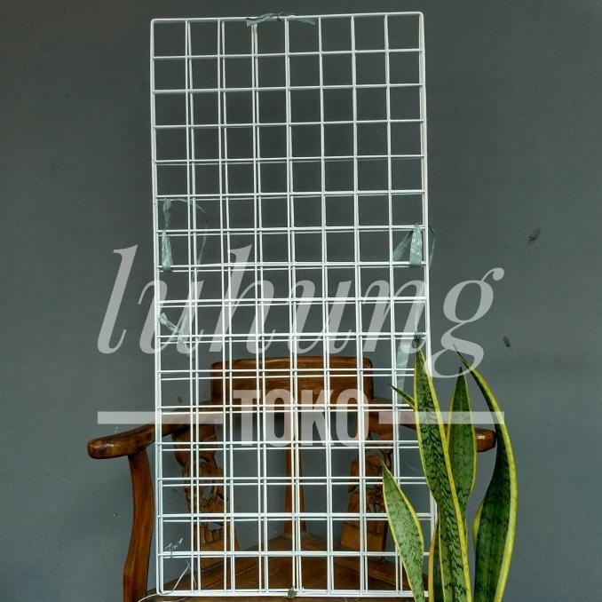 Jual Kawat Ram Besi Dinding / Tempel Pot Bunga - Tanaman Cantik Putih ...